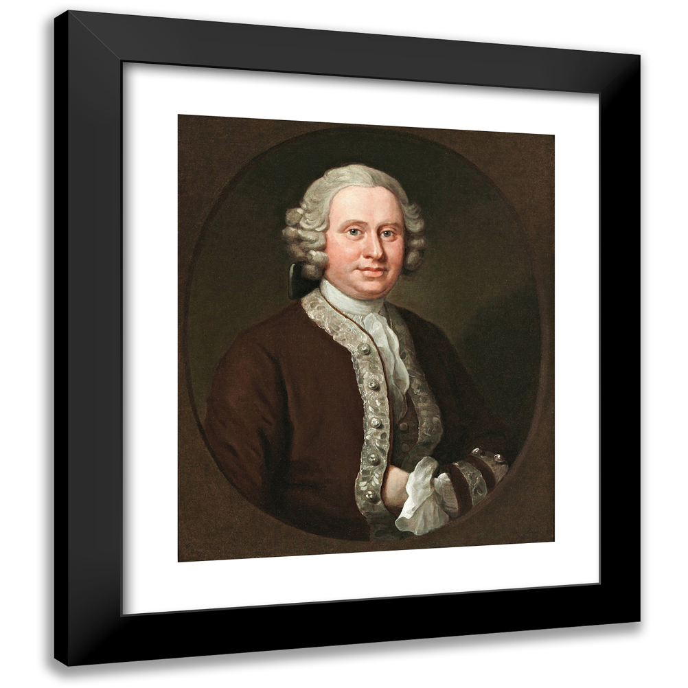 William Hogarth 20x23 Black Modern Framed Museum Art Print Titled ...