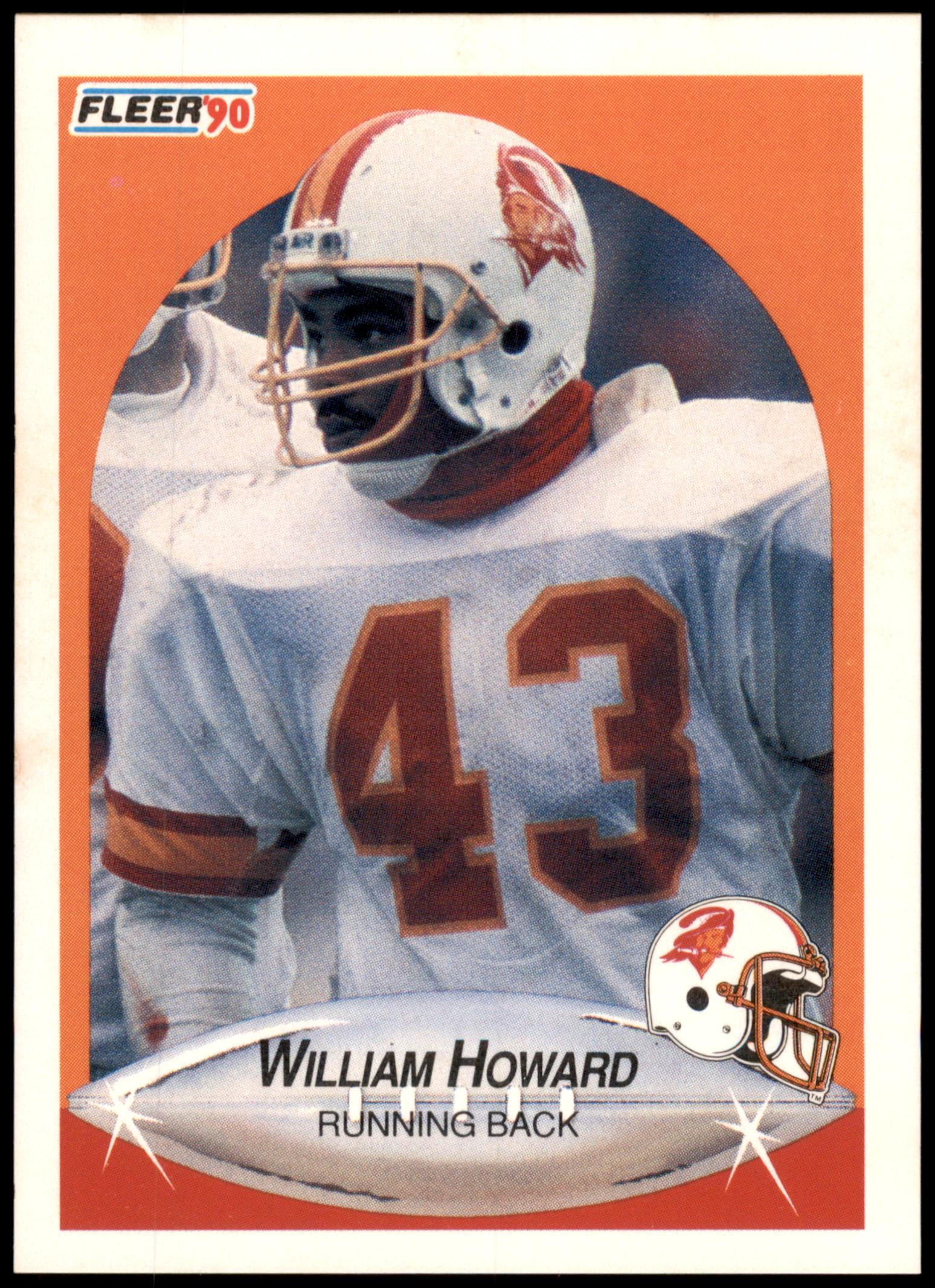 William Howard #349 1990 Fleer - Walmart.com