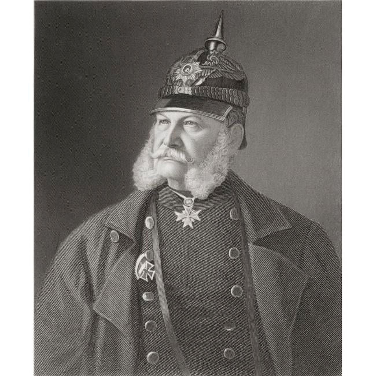 William I Aka Wilhelm I 1797 To 1888. King Of Prussia And First German ...