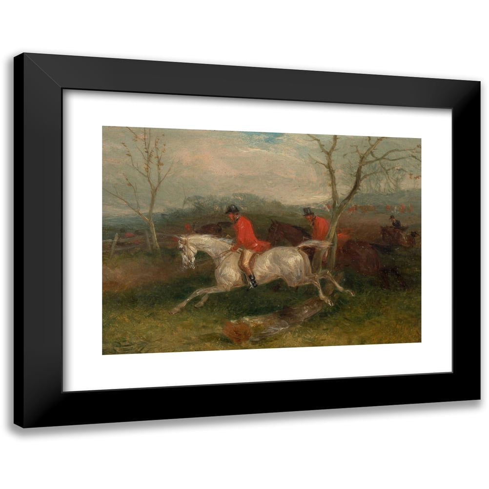 William J. Shayer 18x14 Black Modern Framed Museum Art Print Titled ...