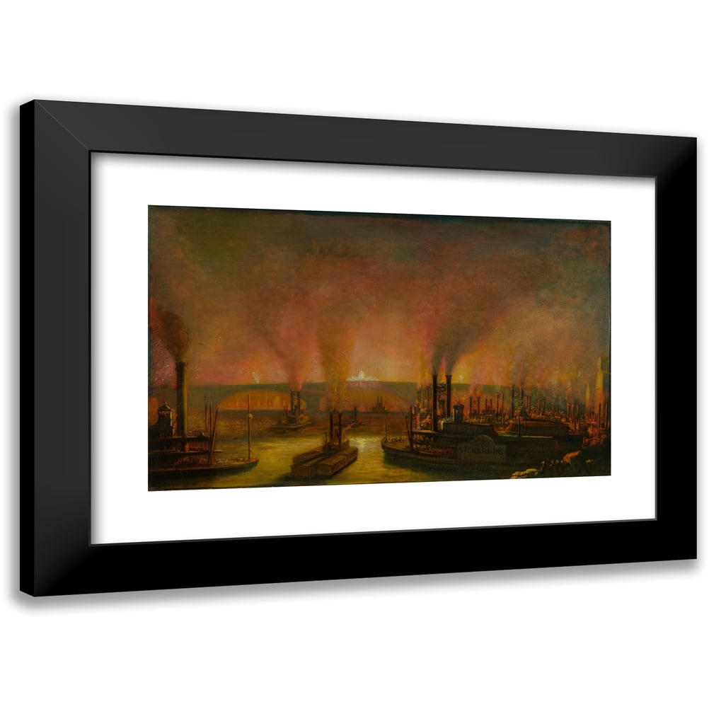 William James Hinchey 18x13 Black Modern Framed Museum Art Print Titled ...