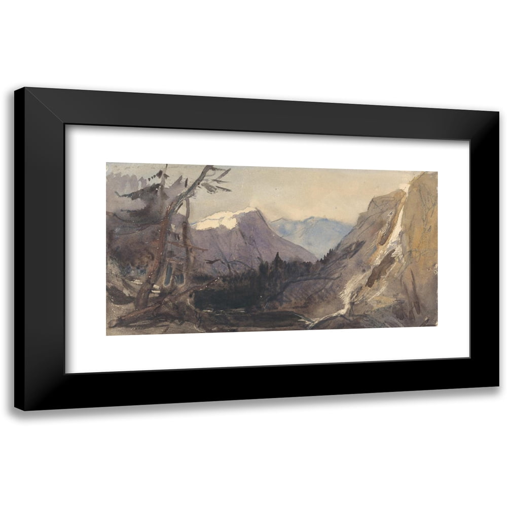 William James Müller 18x11 Black Modern Framed Museum Art Print Titled ...
