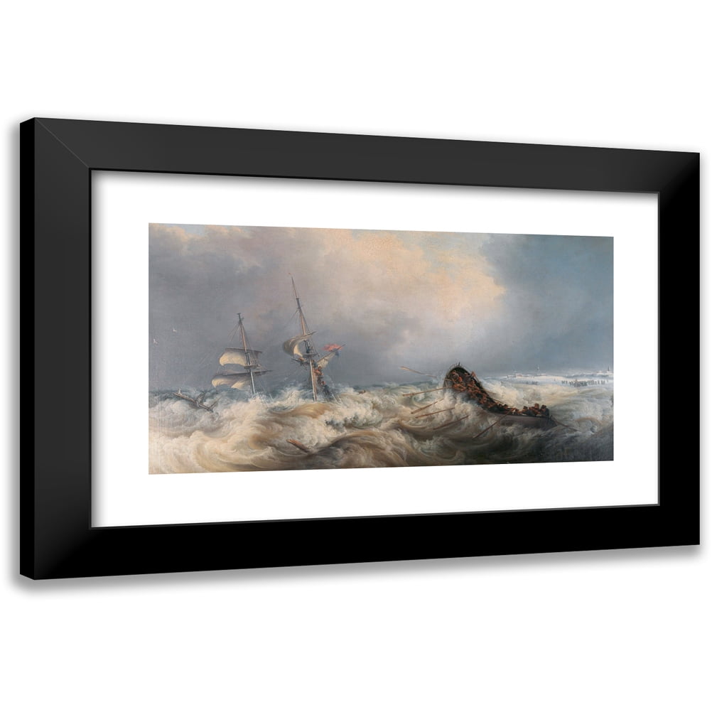 William Joy 24x15 Black Modern Framed Museum Art Print Titled ...