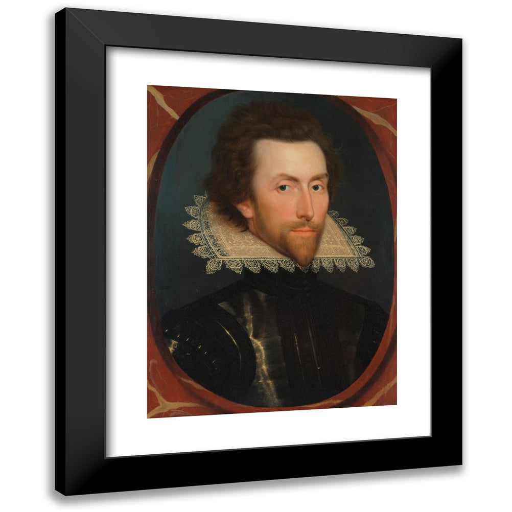 William Larkin 11x14 Black Modern Framed Museum Art Print Titled - Grey ...