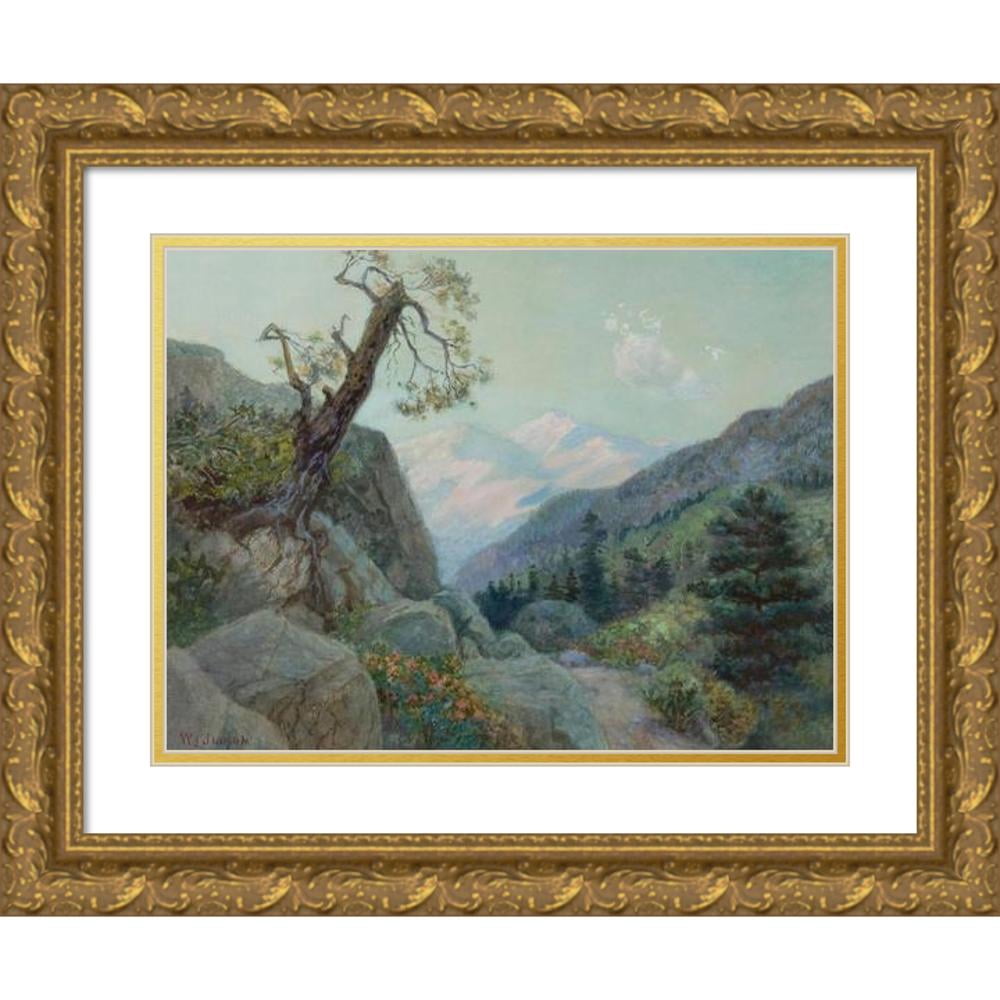 William Lees Judson 24x19 Gold Ornate Framed and Double Matted Museum ...