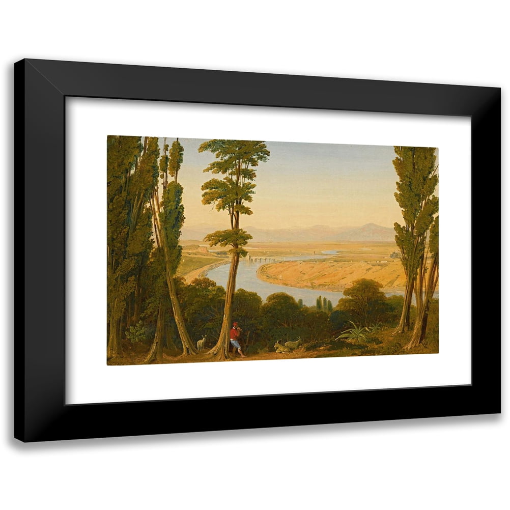 William Linton 18x14 Black Modern Framed Museum Art Print Titled - A ...