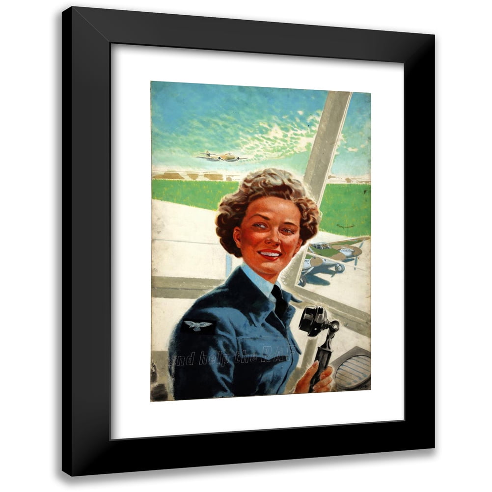 William Little 11x14 Black Modern Framed Museum Art Print Titled - And ...