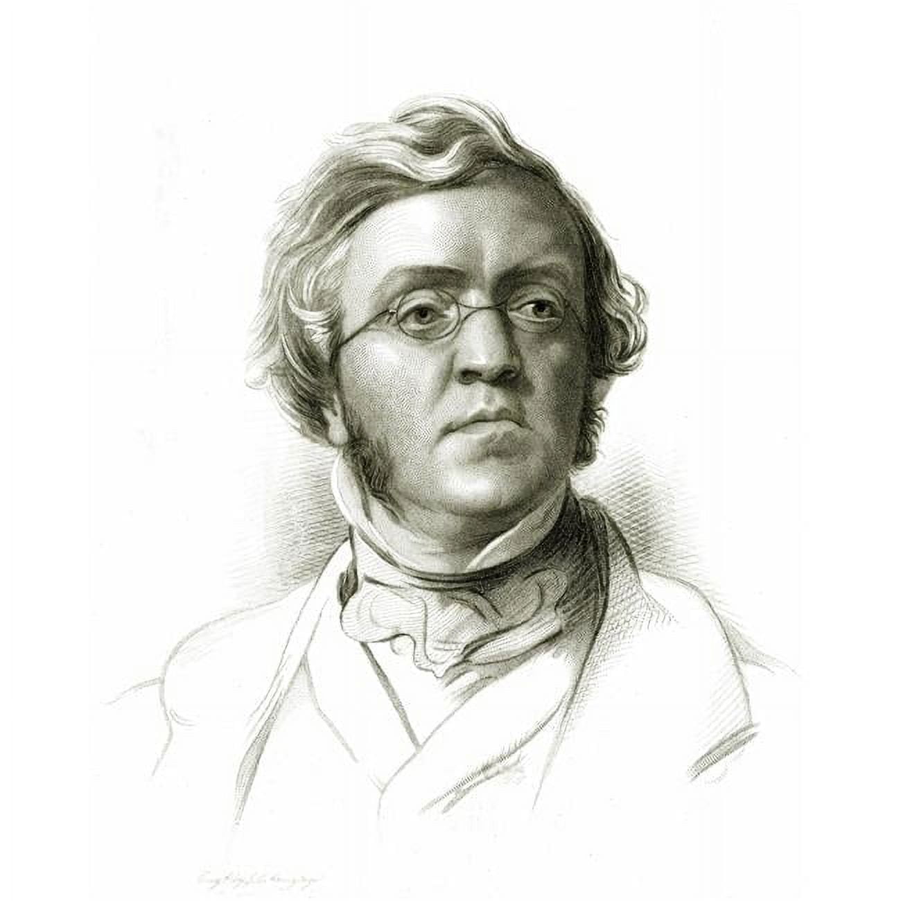 William Makepeace Thackeray 1811-1863. English Novelist From A Drawing ...