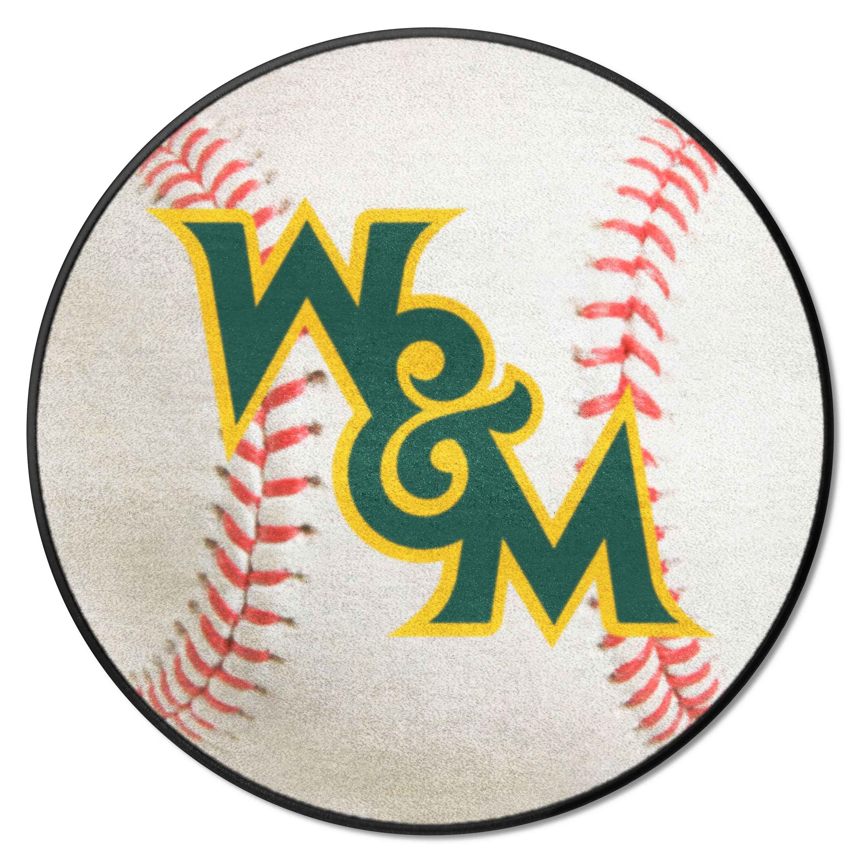 William & Mary Baseball Mat 27" diameter - Walmart.com