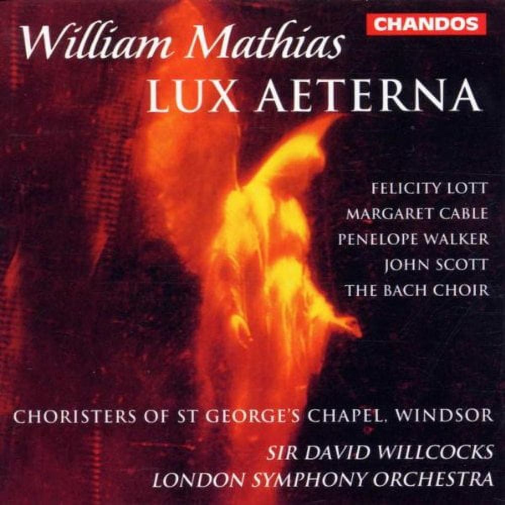 Pre-Owned - William Mathias : Lux Aeterna (1989) - Walmart.com