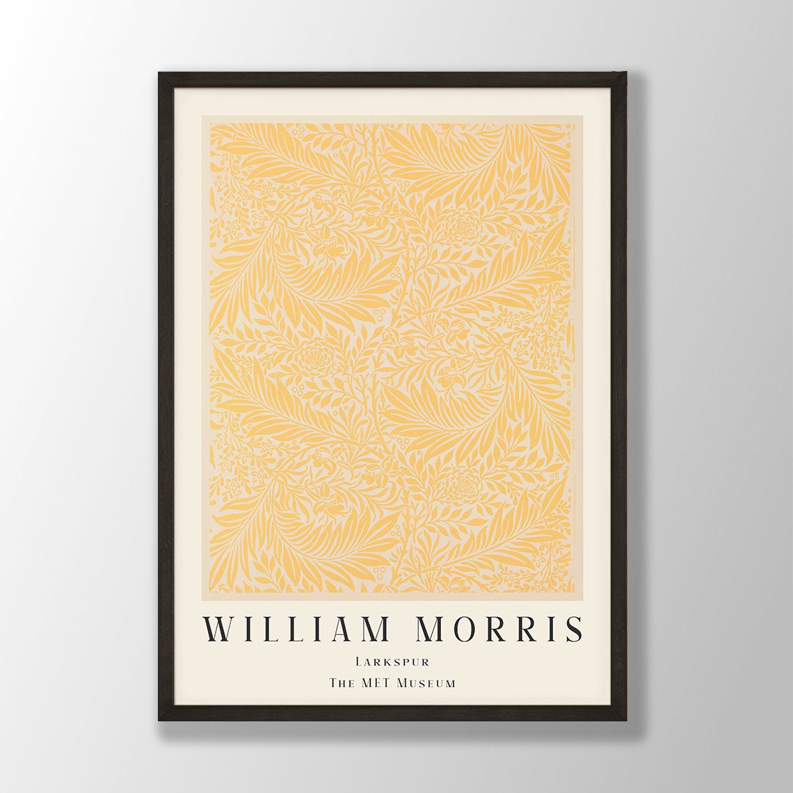 William Morris Art Print, Larkspur Print, William Morris William Morris ...