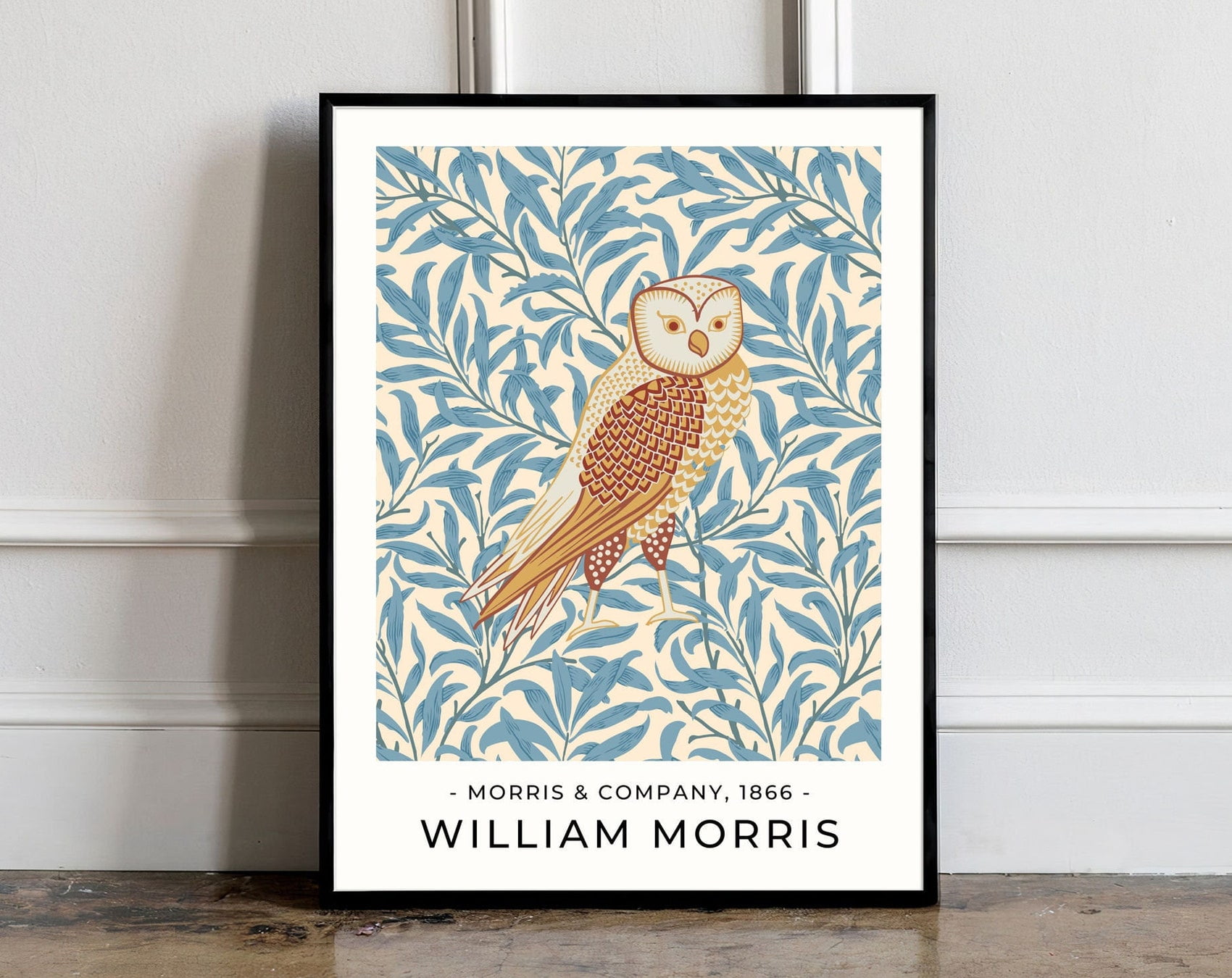 William Morris Bird Print, William Bird Morris Poster, William Morris ...