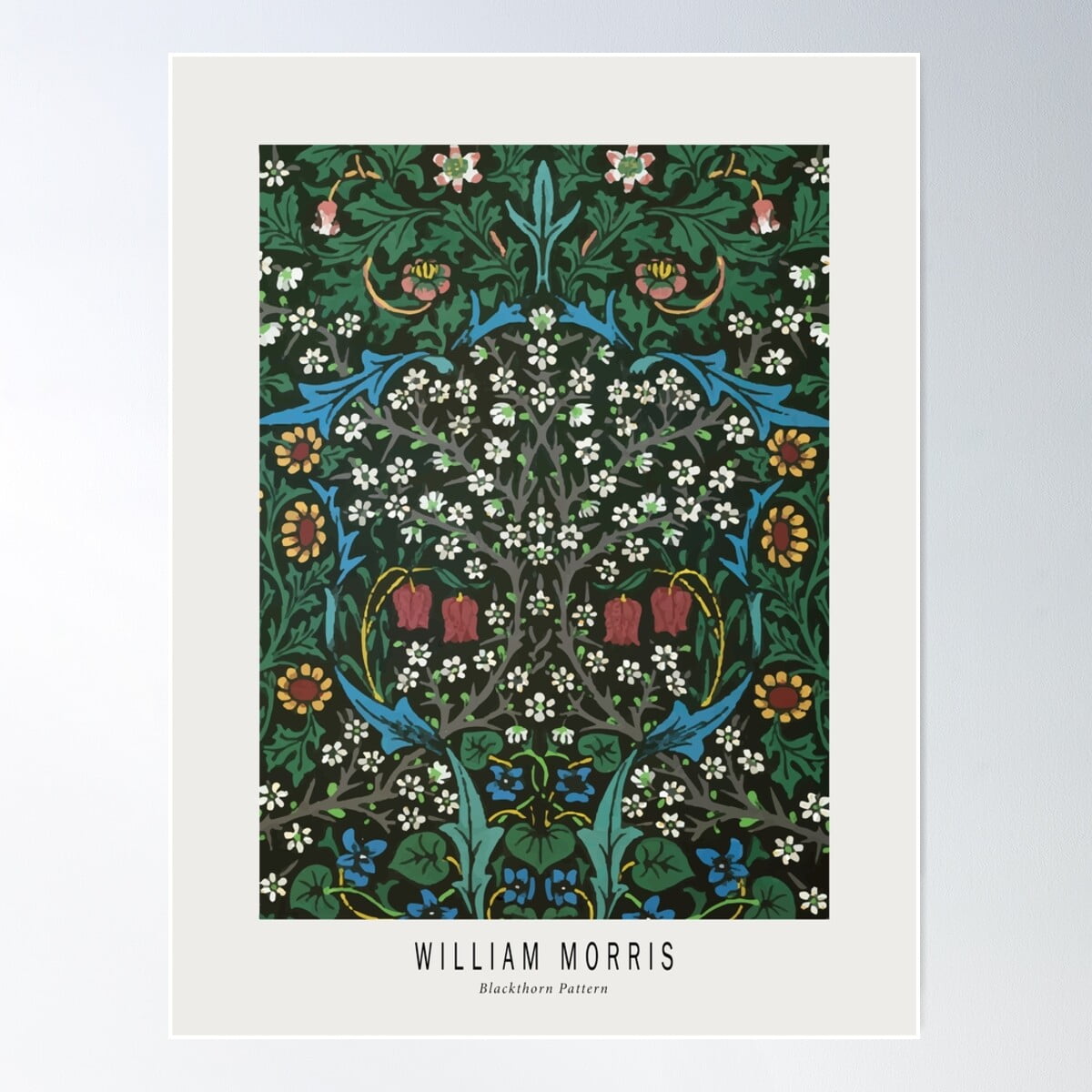 William Morris - Blackthorn Pattern - J.H. Dearle - 1892 Poster Wall ...