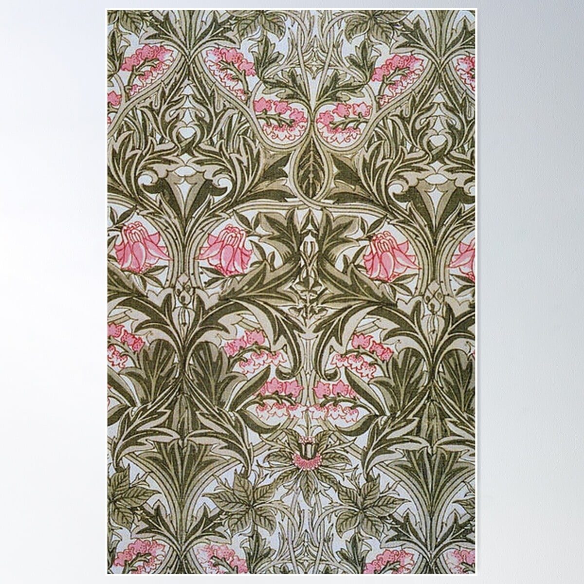 William Morris- Columbine Poster Wall Art, Modern Wall Decor For Living ...