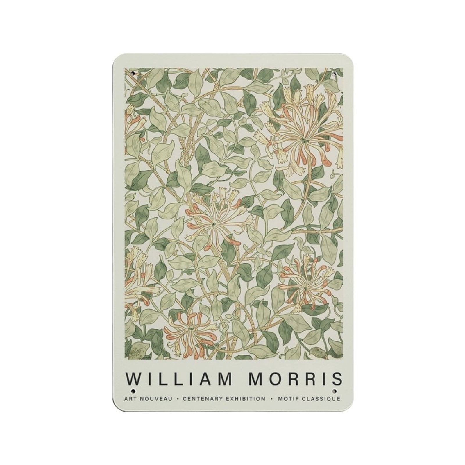 William Morris Flower Print,Morris Art Print, William Morris tin sign ...