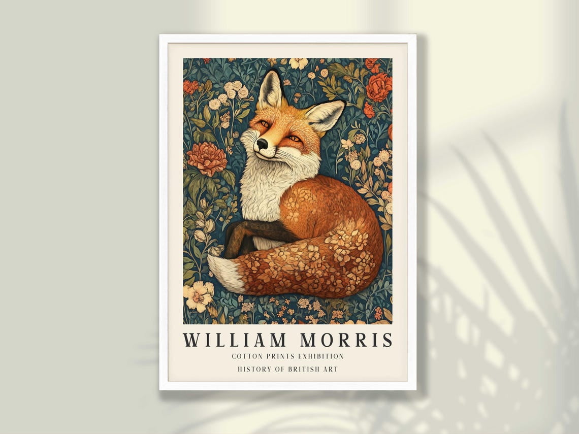 William Morris Fox : Mid-Century Exhibition Print #1605, Unframed ...