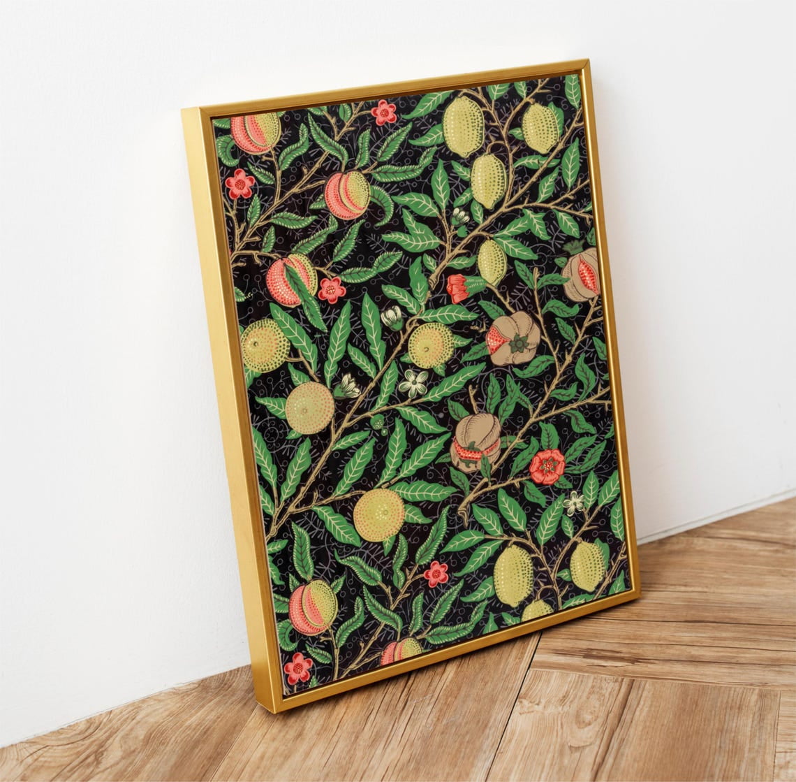 William Morris Fruit Print: Vintage Botanical Gothic Wall Art, Unframed ...
