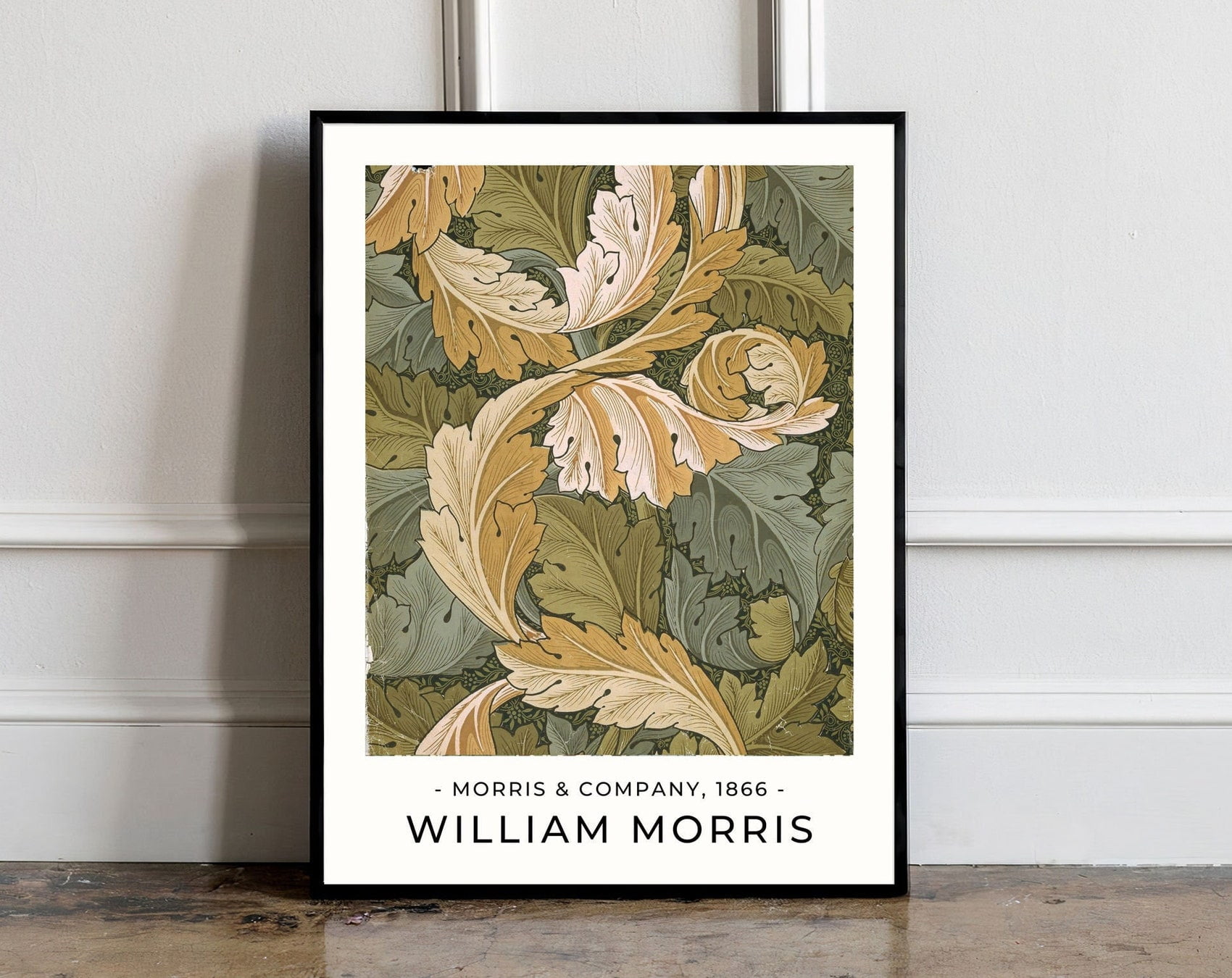 William Morris Intertwined Leaves 2 Poster, William Morris Print ...