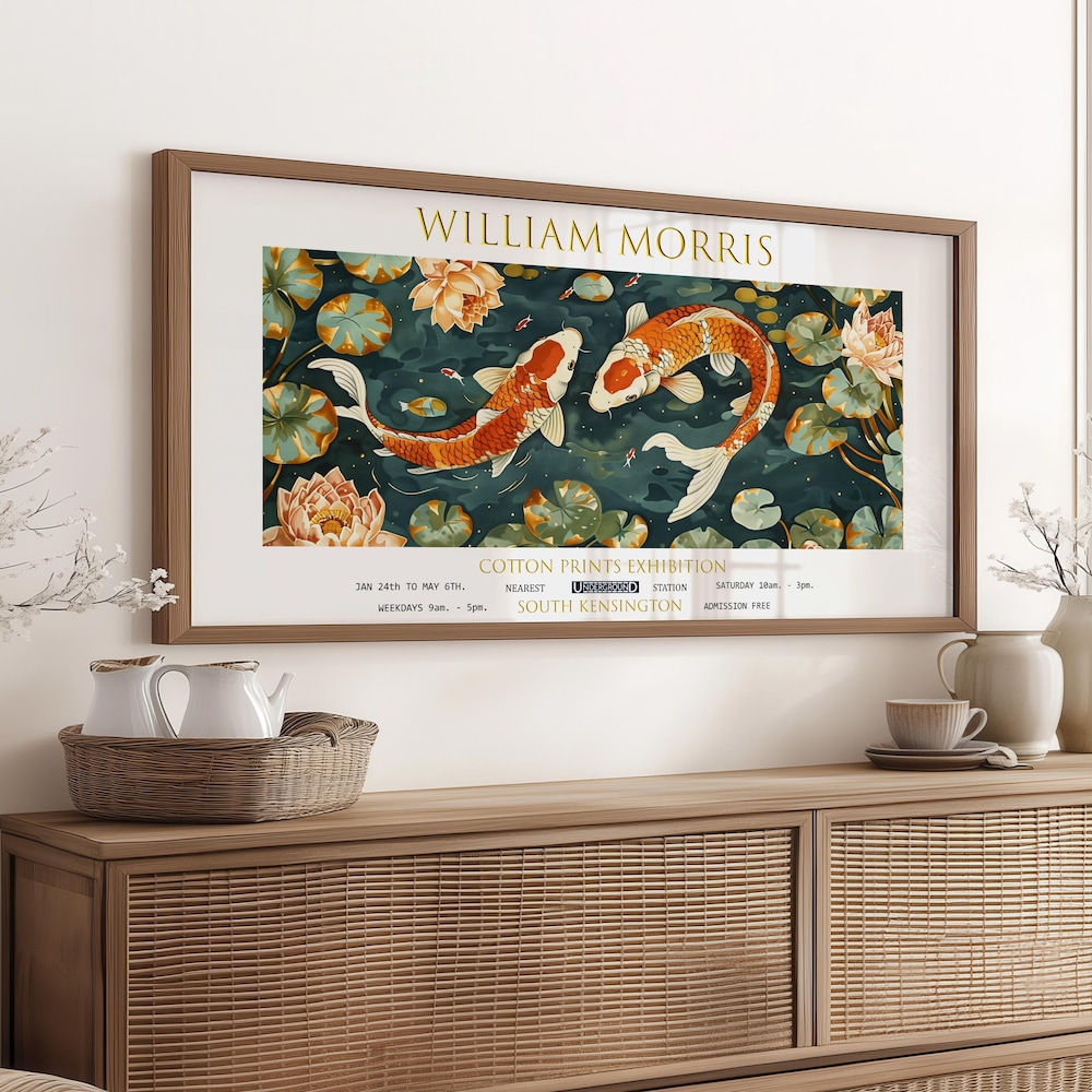 William Morris Panoramic Print William Morris Print William Morris ...