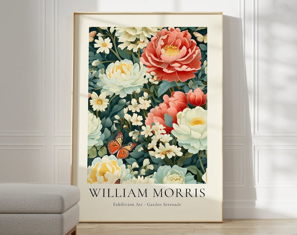 William Morris Poster William Morris Print Mid Century Modern Art ...