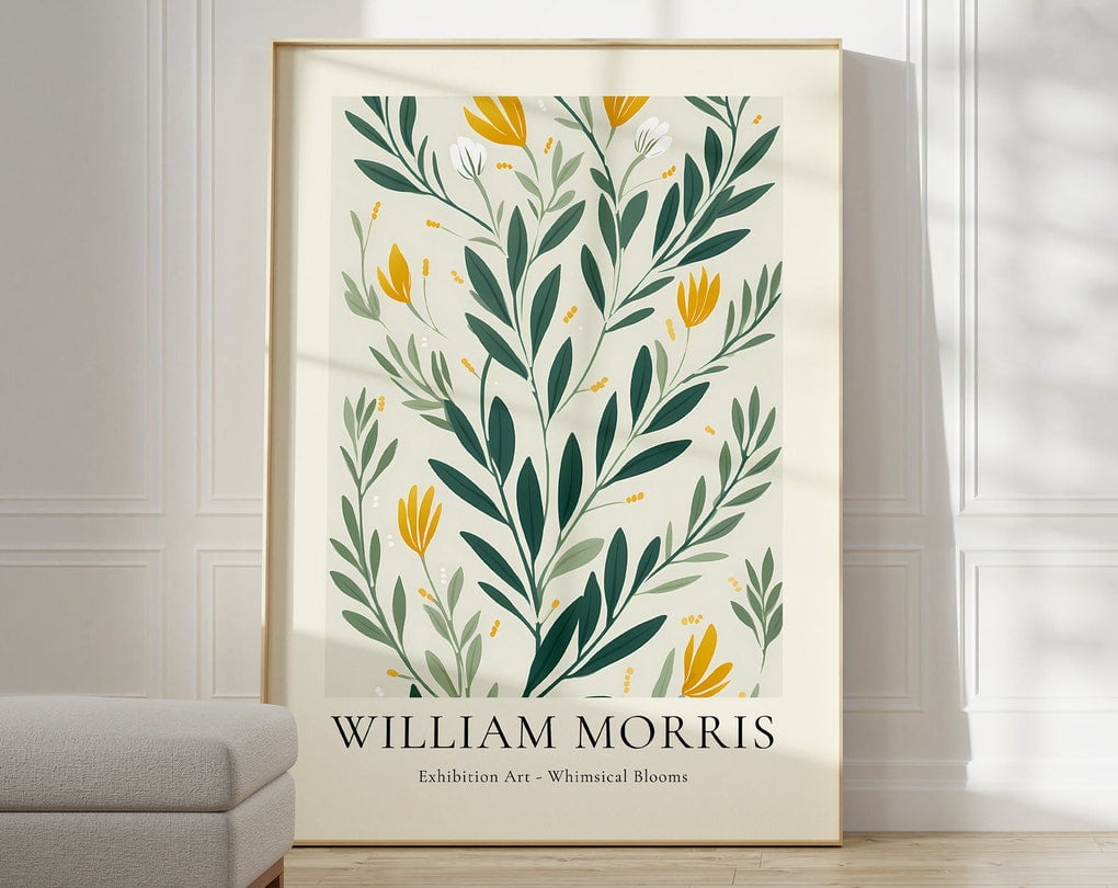 William Morris Poster William Morris Print Mid Century Modern Art ...