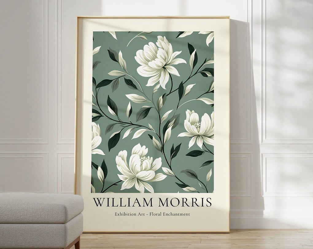 William Morris Poster William Morris Print Mid Century Modern Art ...