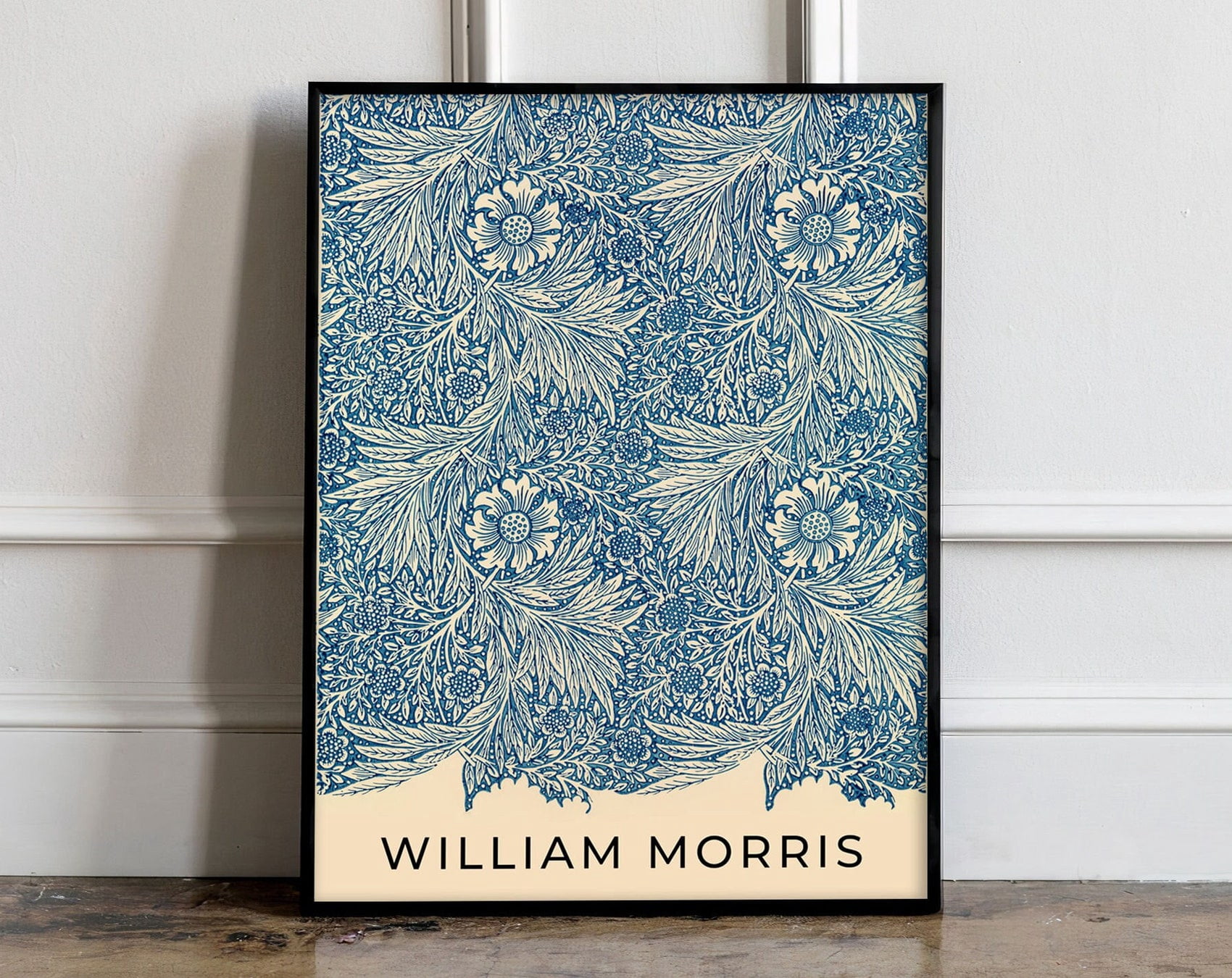 William Morris Poster, William Morris Print, William Morris Blue Art ...