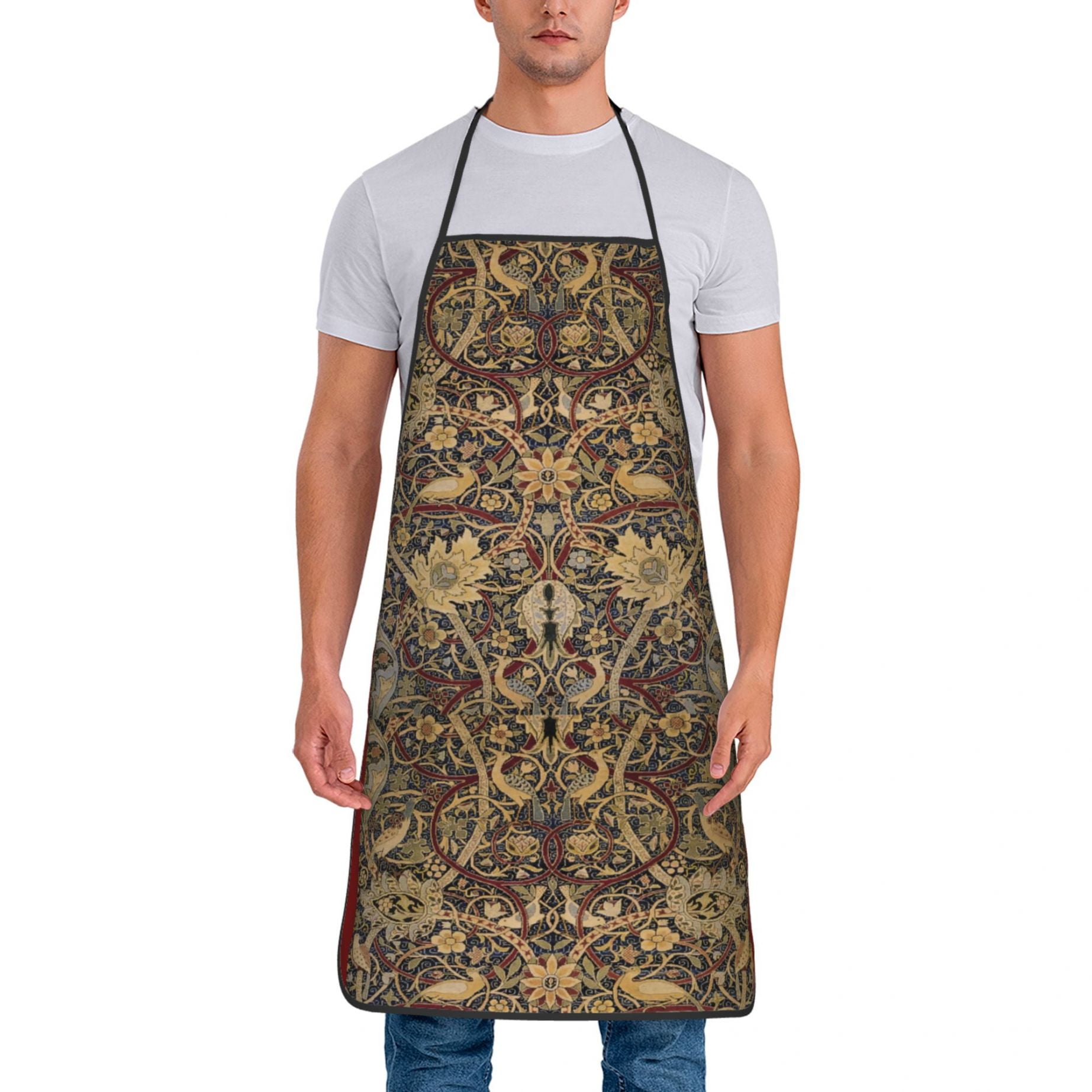 William Morris Pre Raphaelite Exquisite Aprons for Women Men Waterproof ...