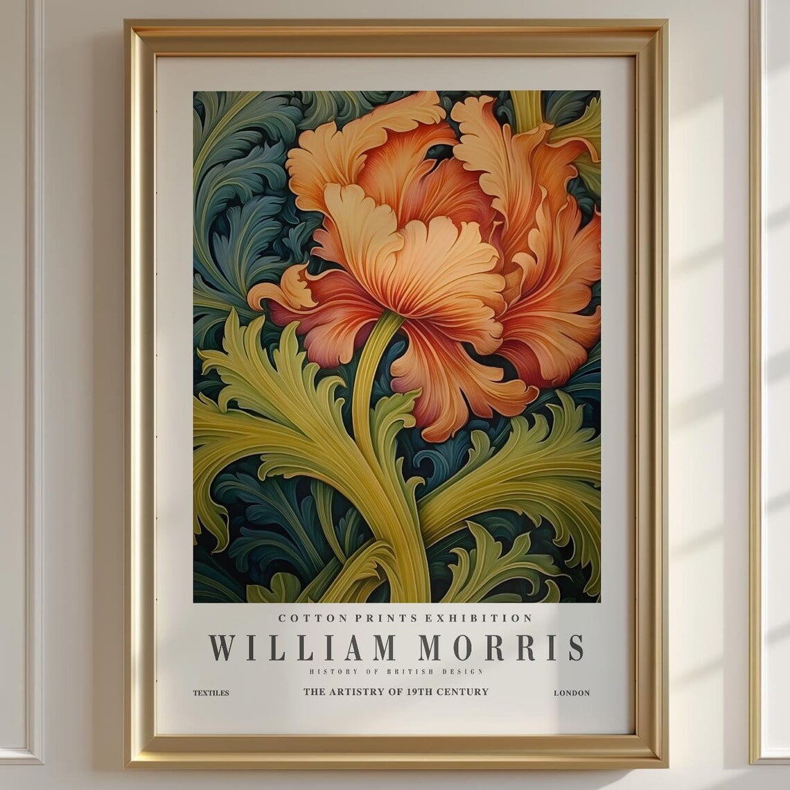William Morris Print Wall Art - Large Wall Art - Botanical Print ...