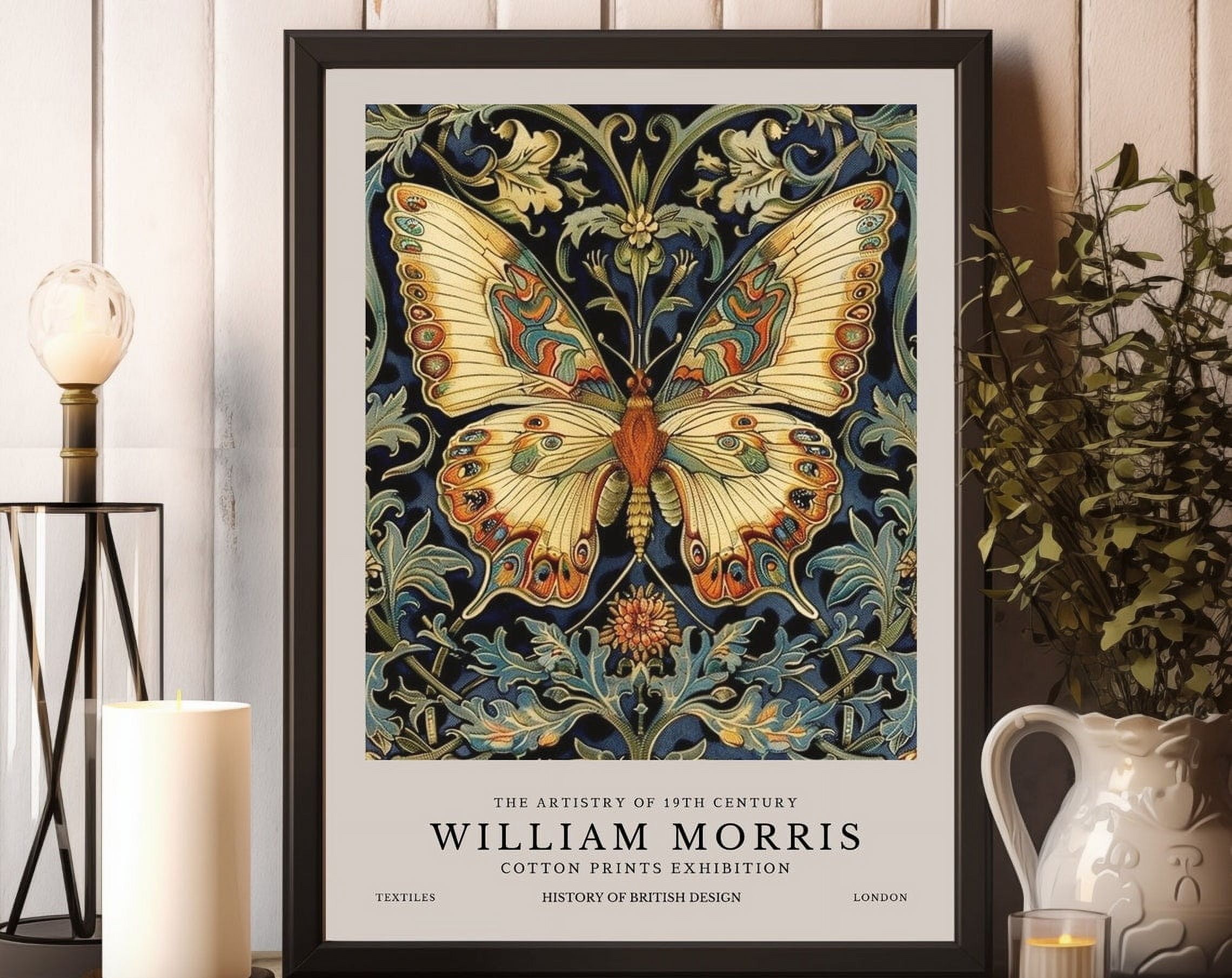 William Morris Print, William Morris Poster Butterfly Print, William ...