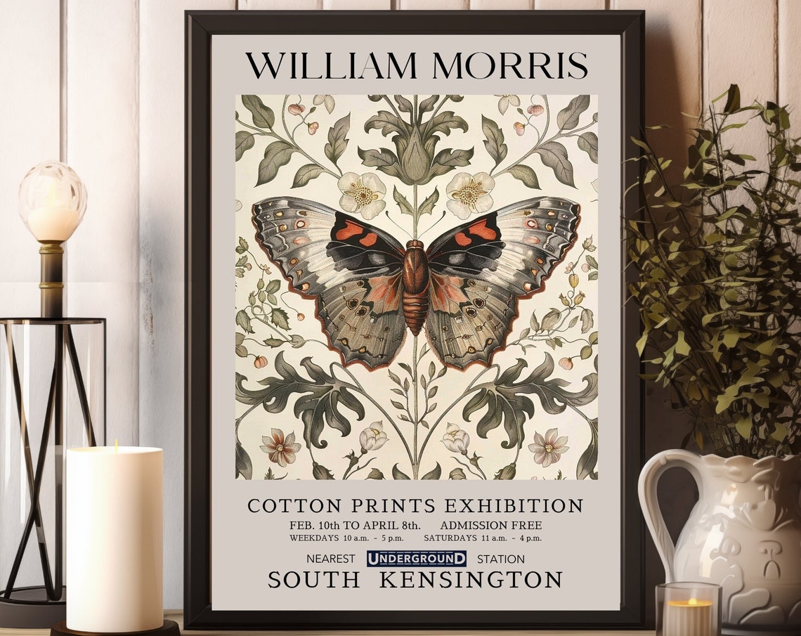 William Morris Print, William Morris Print Exhibition, William Morris ...