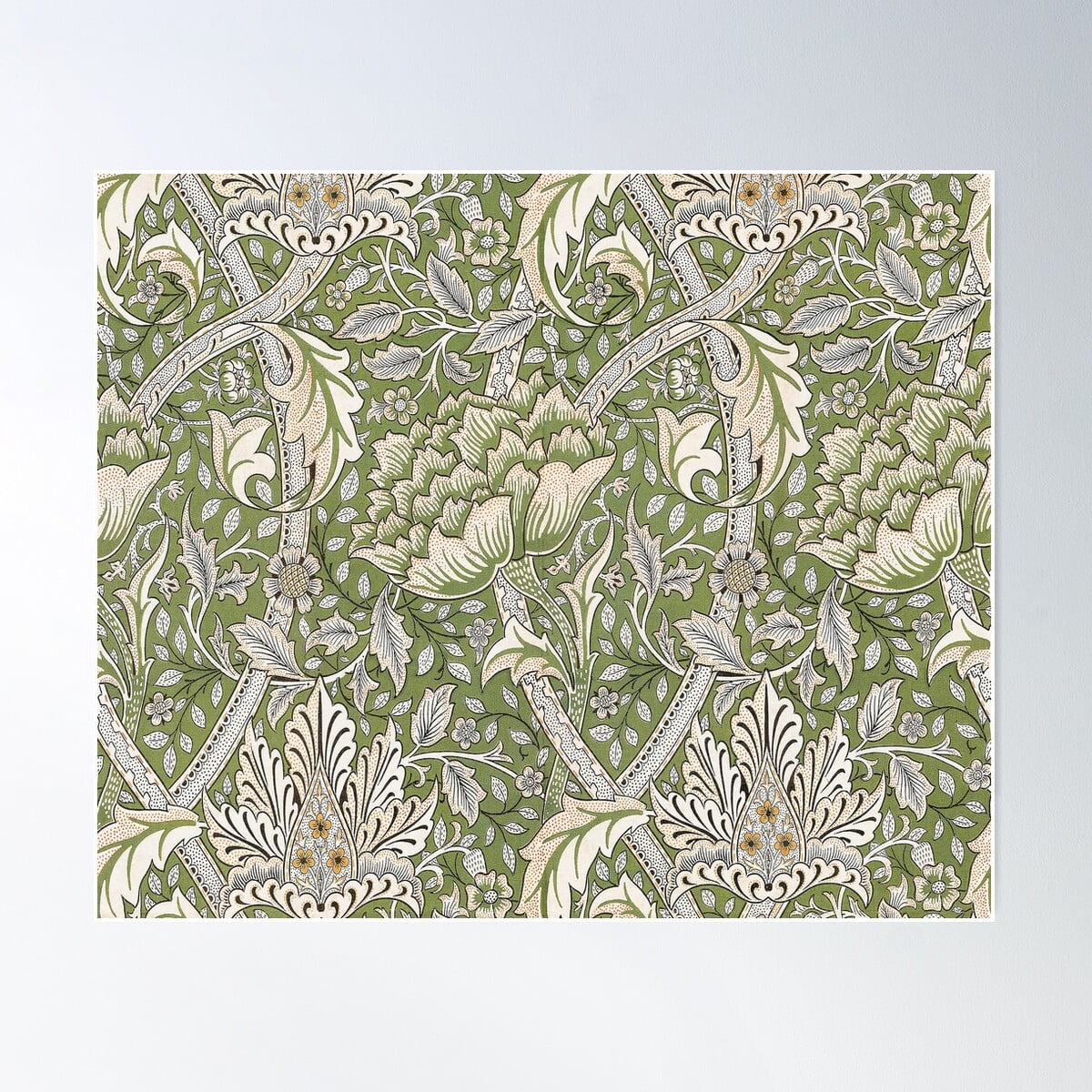 William Morris'S Windrush (1917–25) Poster Wall Art, Modern Wall Decor ...