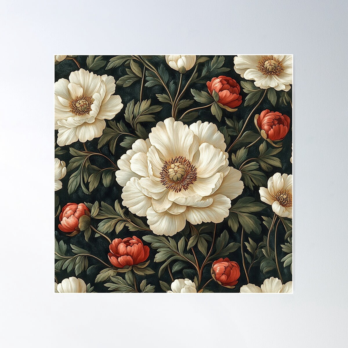 William Morris "The Poetry Of Nature" Poster Wall Art, Modern Wall ...