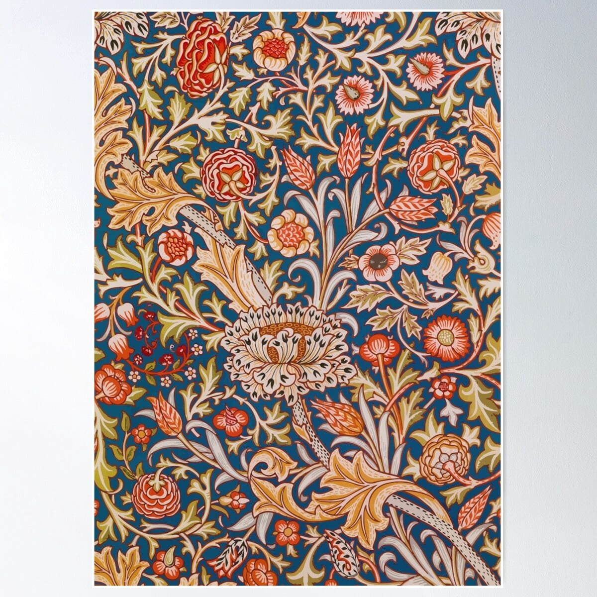 William Morris Victorian Arts And Crafts Movement Designer Trent Poster ...