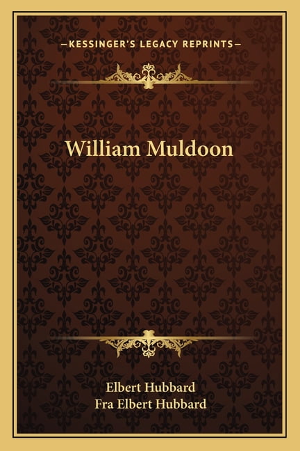 William Muldoon (Paperback) - Walmart.com