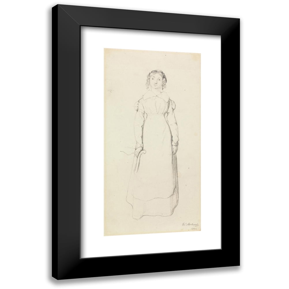 William Mulready 14x24 Black Modern Framed Museum Art Print Titled ...