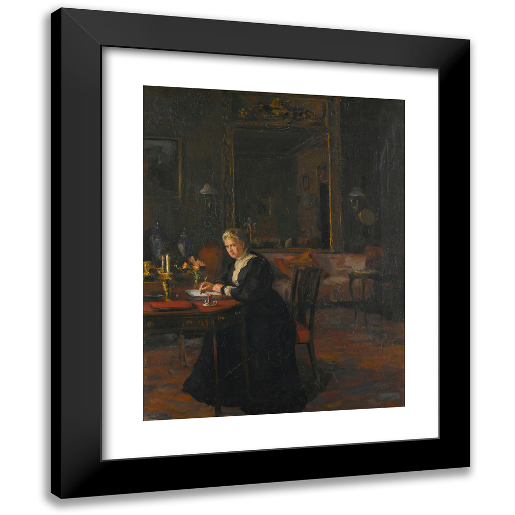 William Orpen 12x14 Black Modern Framed Museum Art Print Titled ...