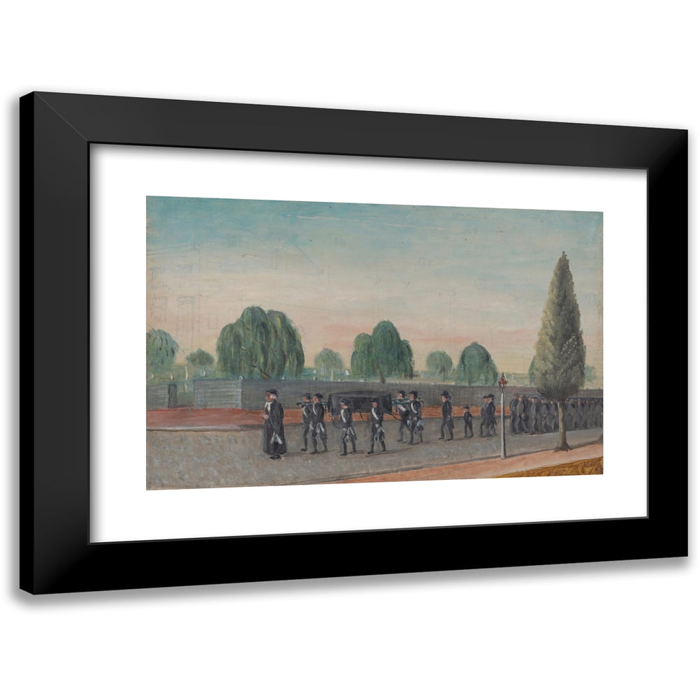 William P. Chappel 14x11 Black Modern Framed Museum Art Print Titled ...