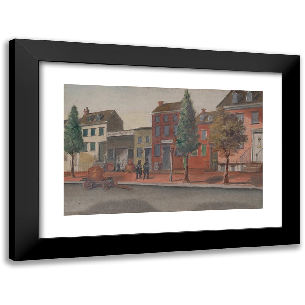 William P. Chappel 14x11 Black Modern Framed Museum Art Print Titled ...