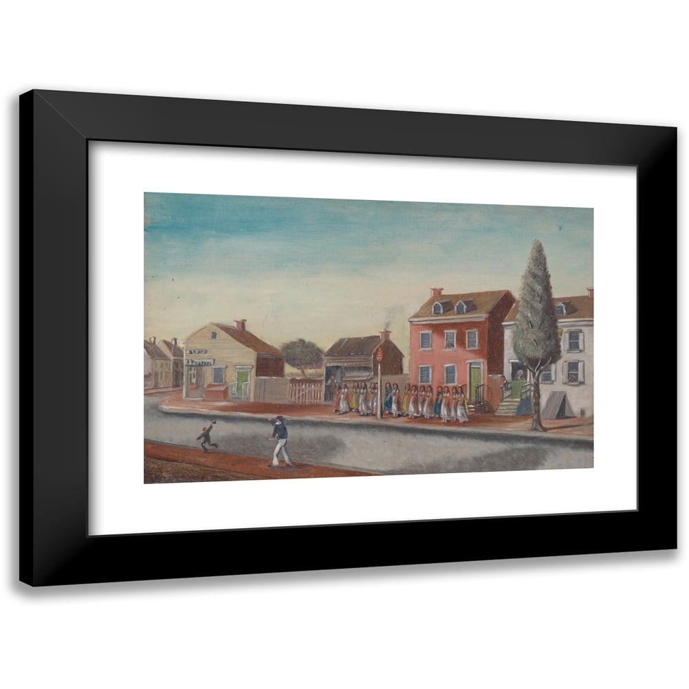 William P. Chappel 14x11 Black Modern Framed Museum Art Print Titled ...