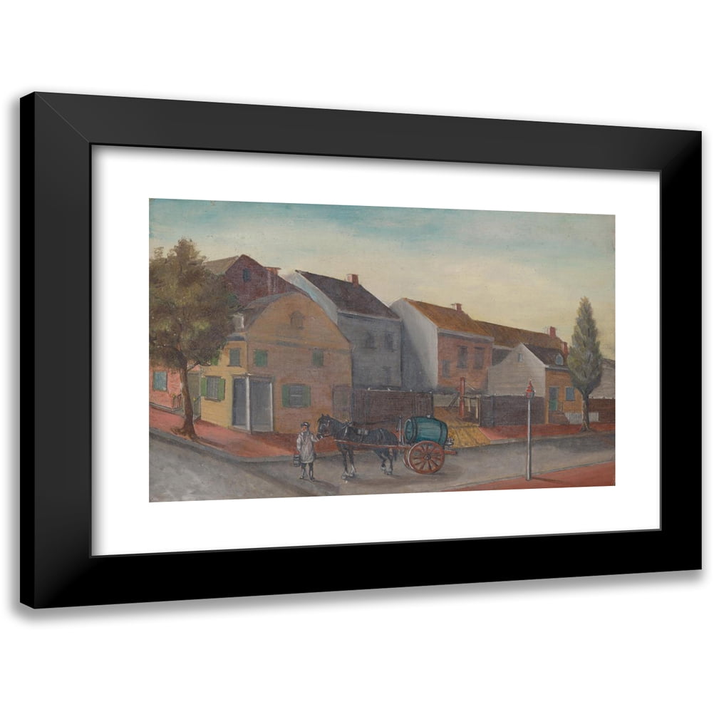 William P. Chappel 14x11 Black Modern Framed Museum Art Print Titled ...