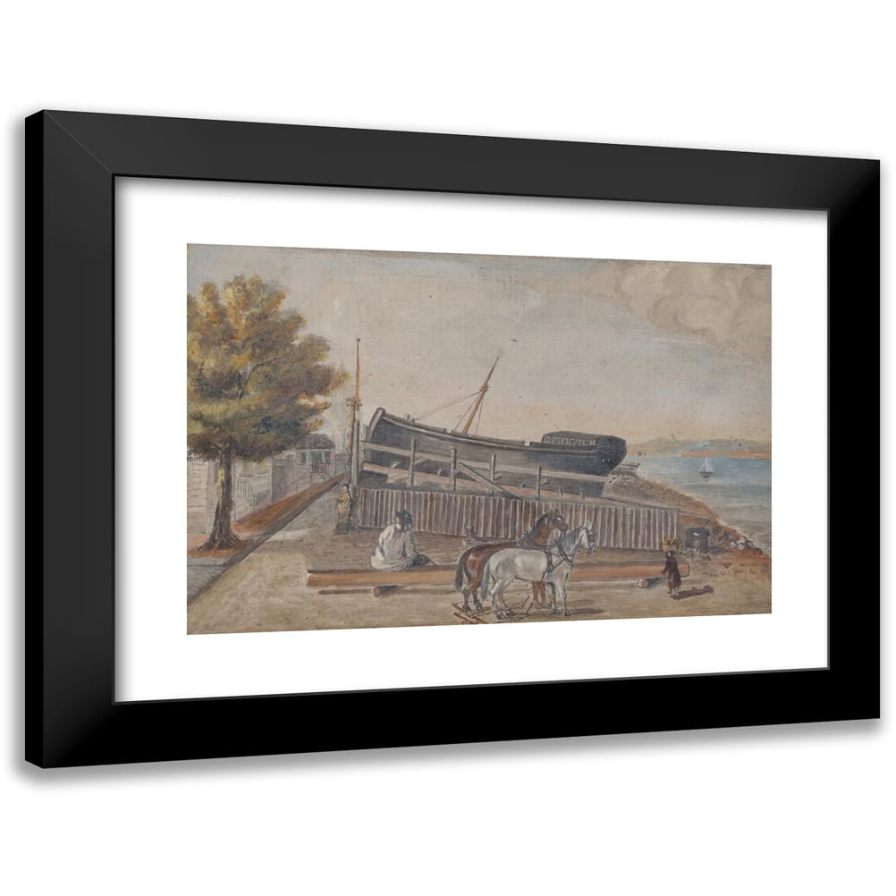 William P. Chappel 24x17 Black Modern Framed Museum Art Print Titled ...
