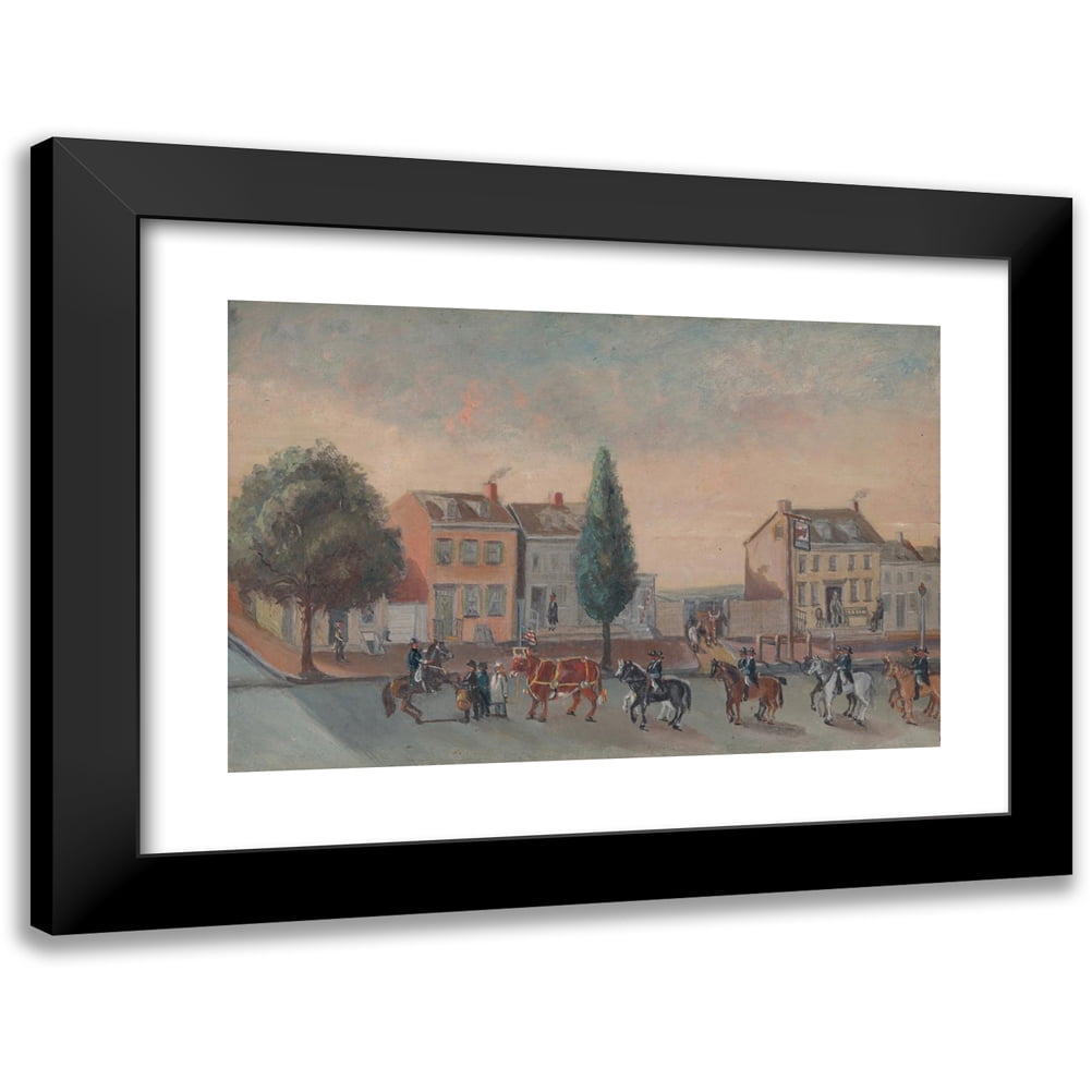 William P. Chappel 24x17 Black Modern Framed Museum Art Print Titled ...
