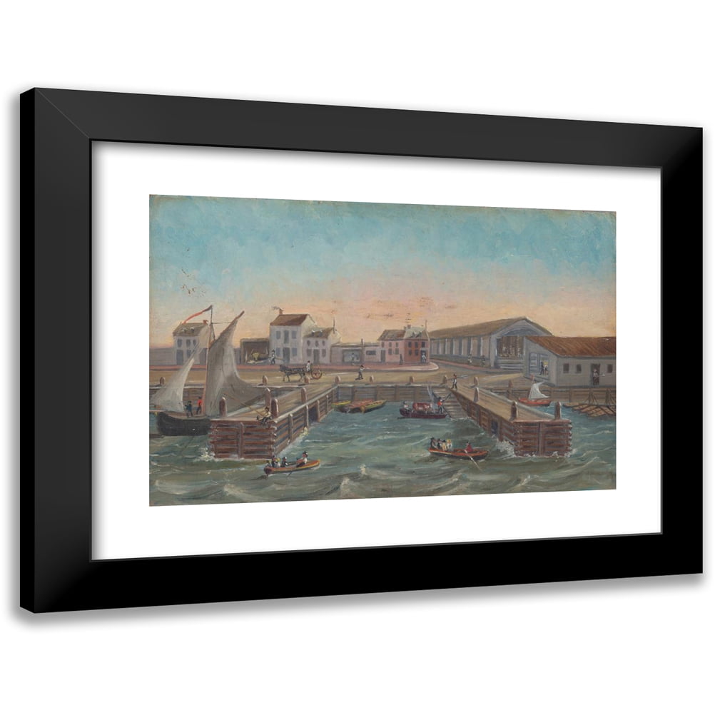 William P. Chappel 24x17 Black Modern Framed Museum Art Print Titled ...