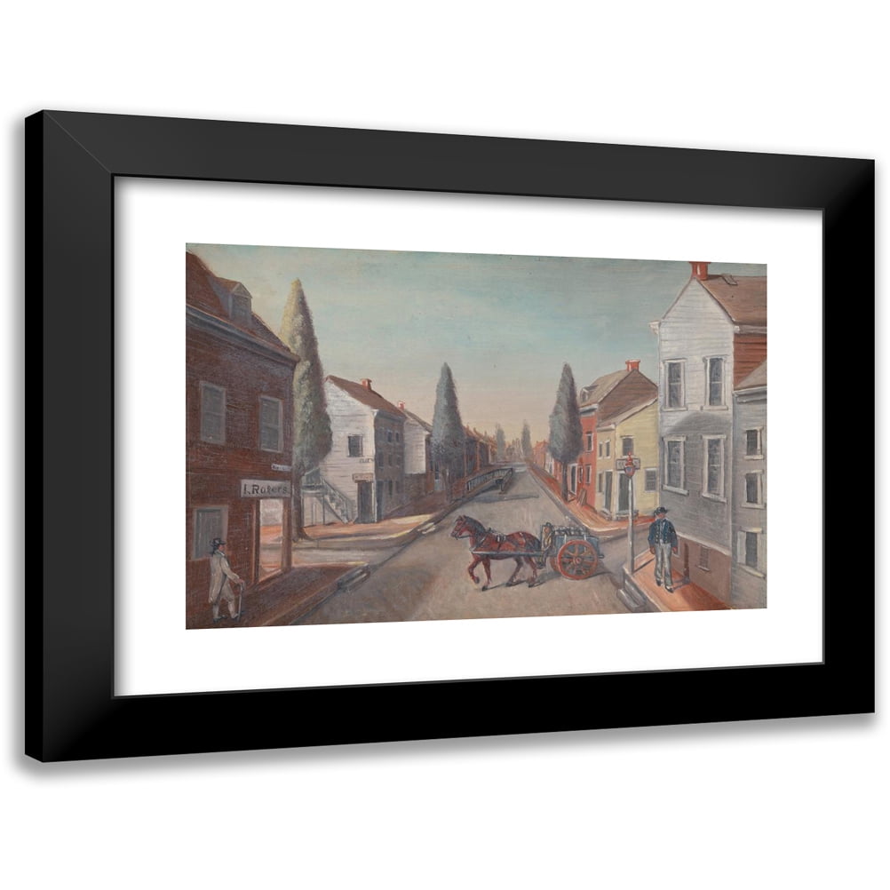 William P. Chappel 24x17 Black Modern Framed Museum Art Print Titled ...