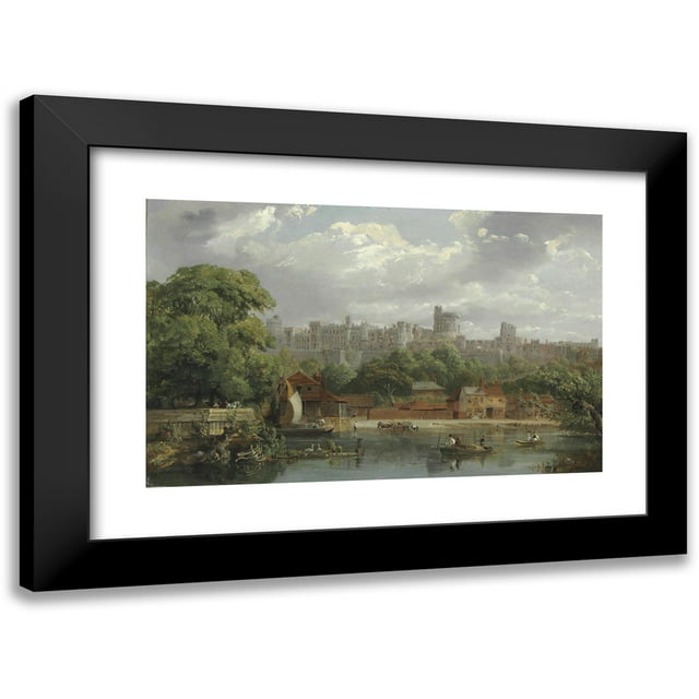 William Parrott 14x11 Black Modern Framed Museum Art Print Titled ...