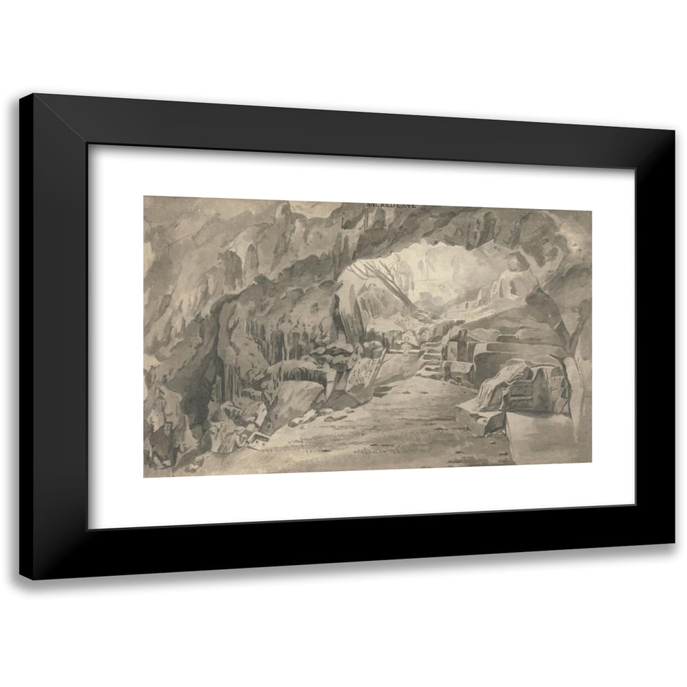 William Pars 14x11 Black Modern Framed Museum Art Print Titled - Sacred ...