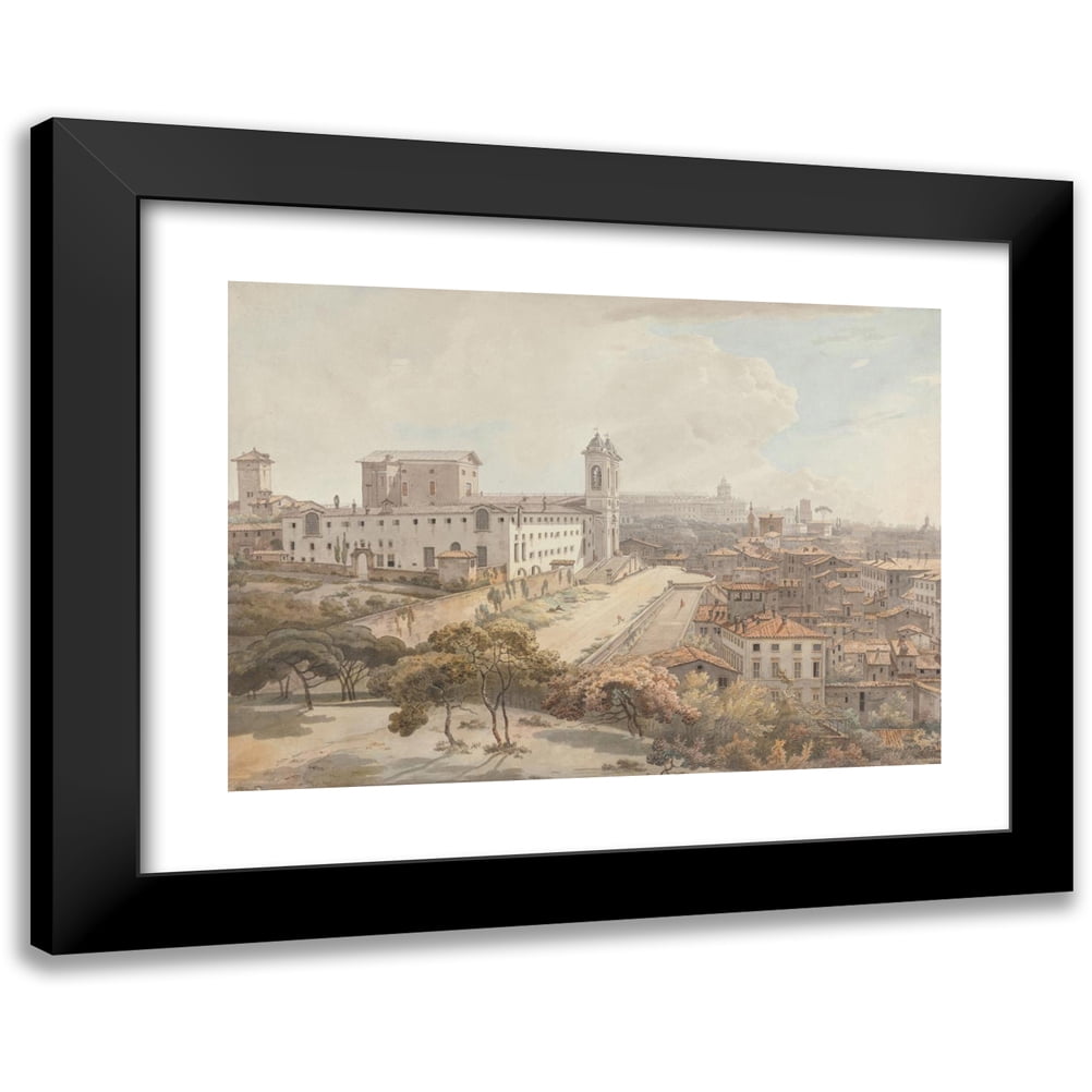 William Pars 18x14 Black Modern Framed Museum Art Print Titled - A View ...