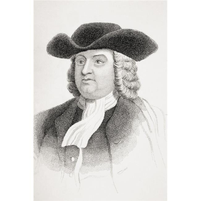 William Penn 1644-1718 English Quaker Leader From Old Englands Worthies ...