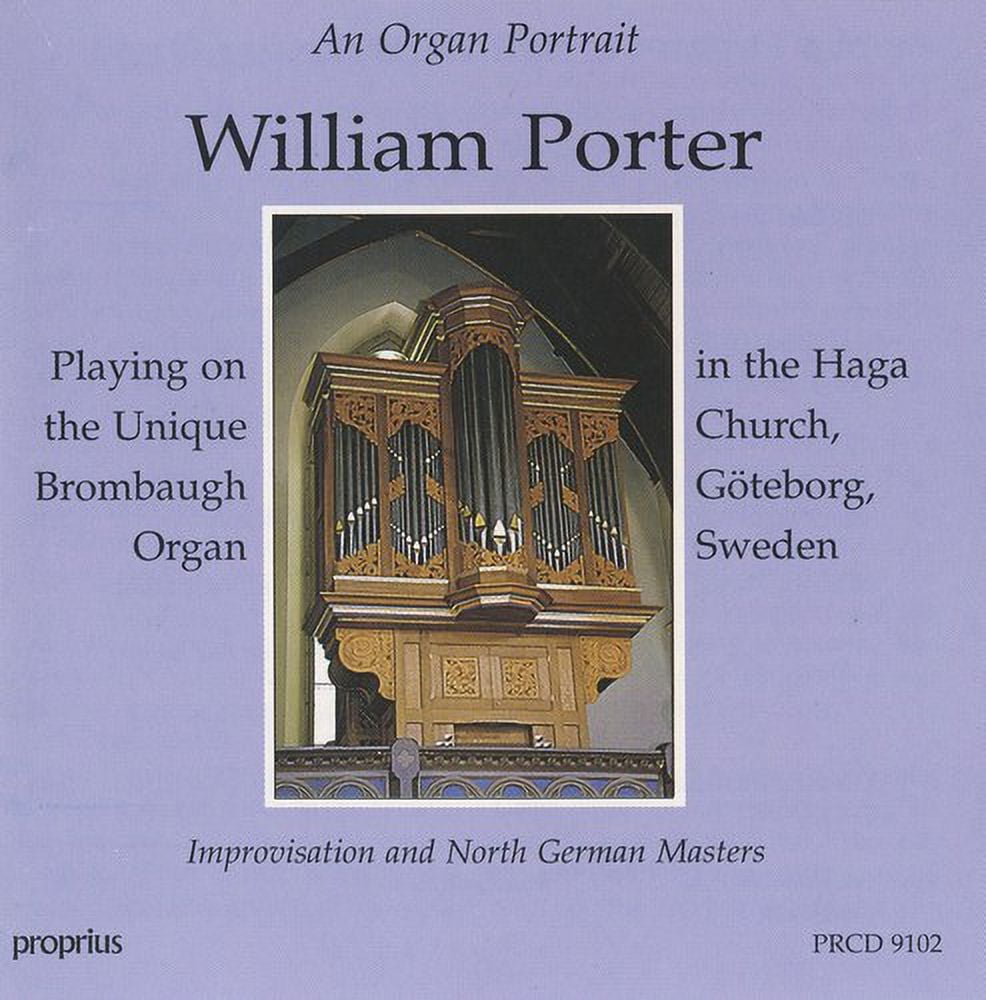 William Porter - Organ Portrait - Music & Performance - CD - Walmart.com